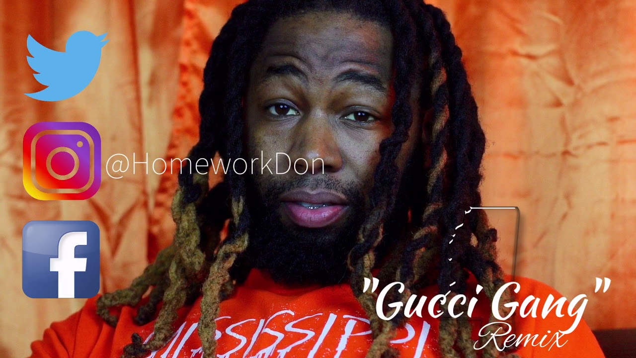 💥 Lil pump Gucci Gang Remix by Homework Don! True Talent! - YouTube