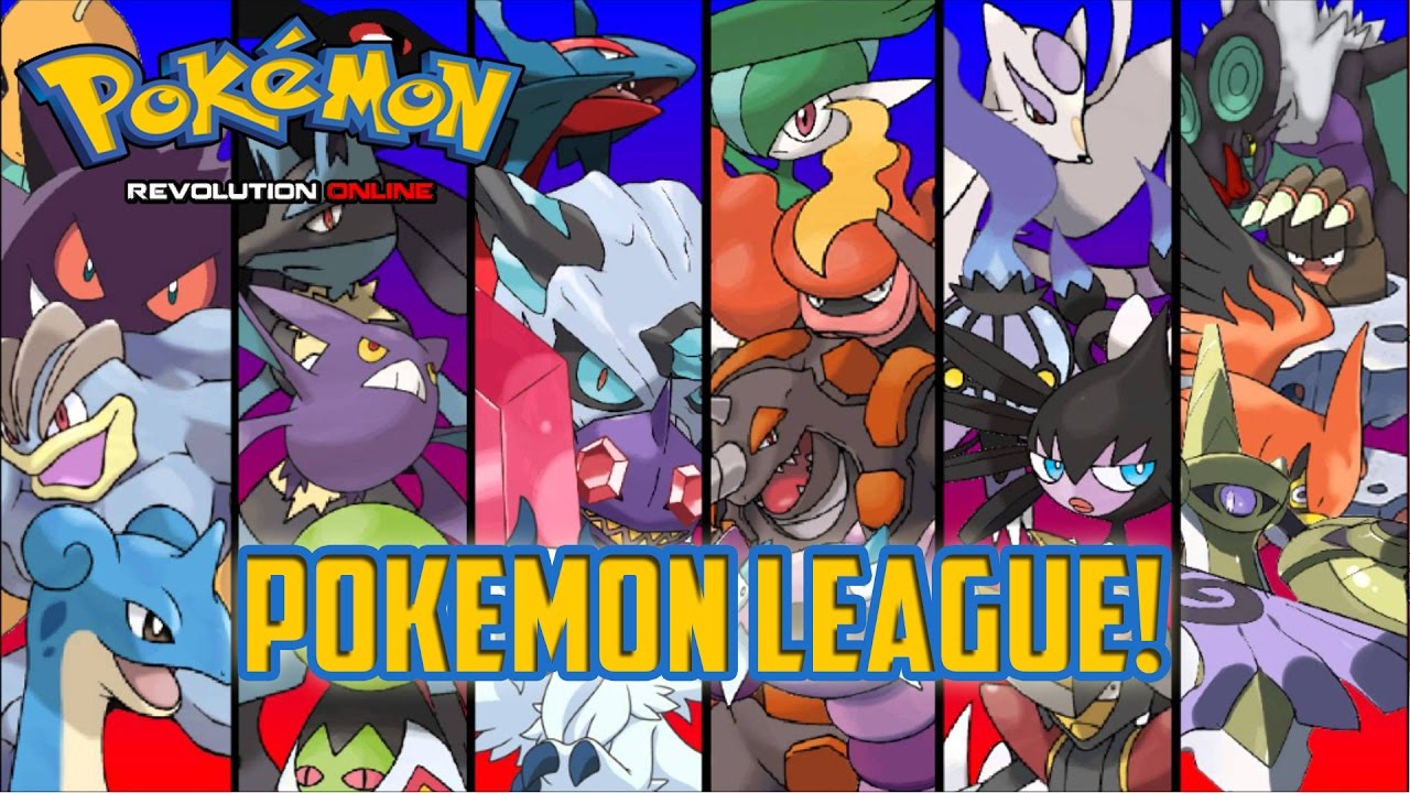 Time to fight the League! - Pokemon Revolution Online - YouTube