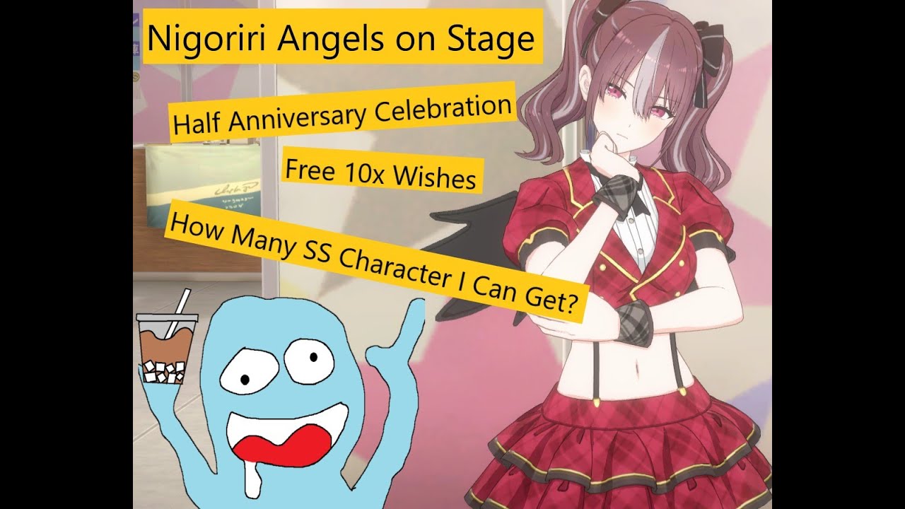 Nigoriri Angels on Stage Half Anniversary Celebration Ticket Gacha ...