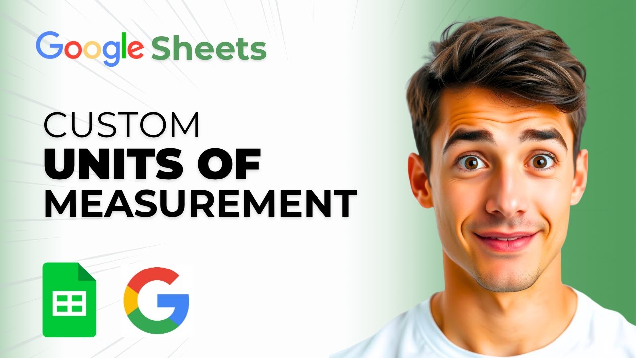 How To Add Units Of Measurement By Custom Formatting In Google Sheets ...