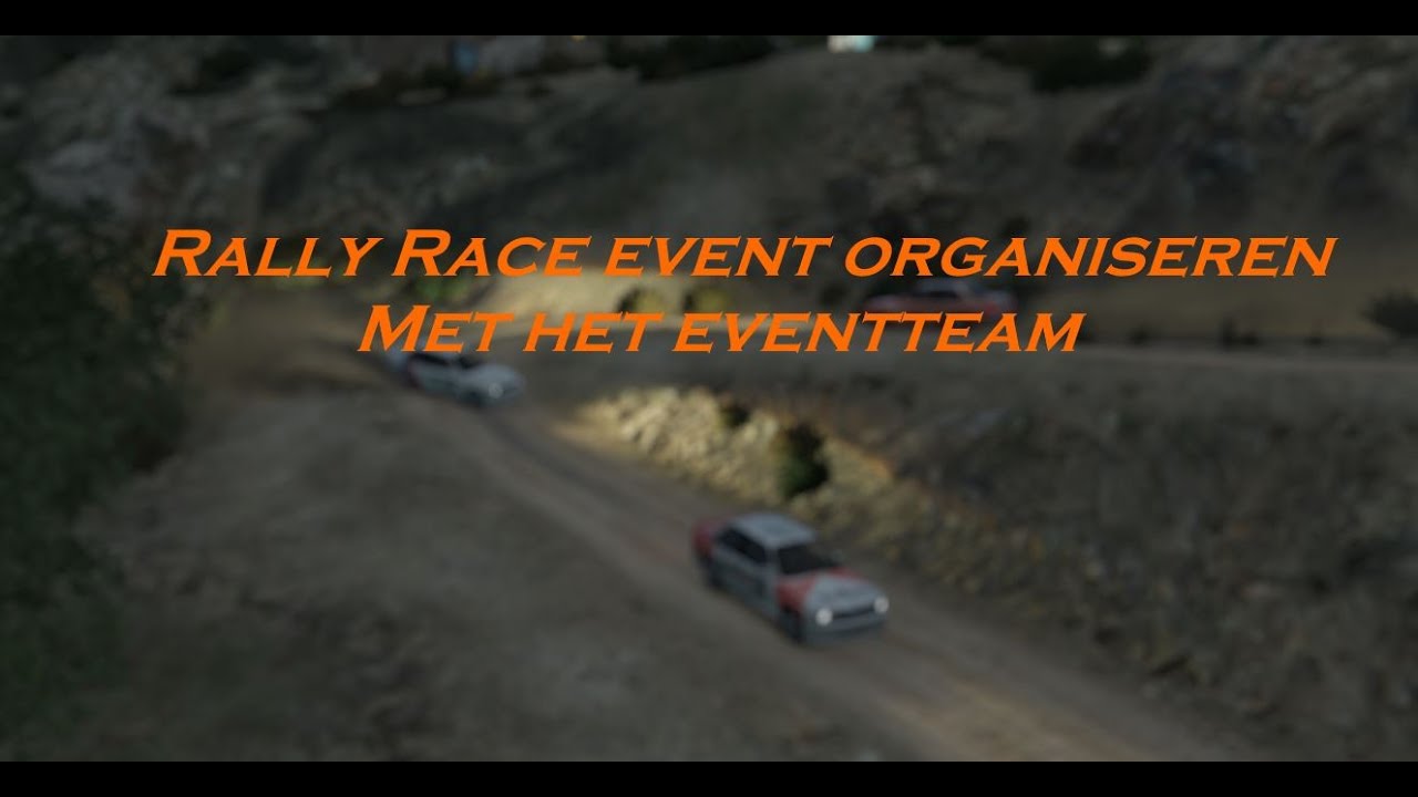 Event organiseren met het event team! Maar FiveM werkt niet mee dus ...