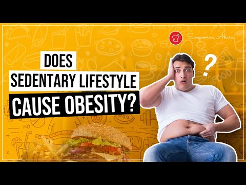 How Does Sedentery Lifestyle Casuse Obisty