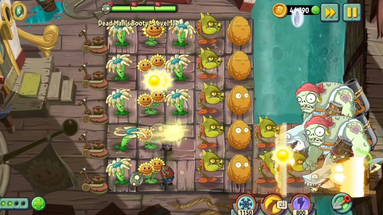 PvZ 2 Dead Man Booty 9-12 - YouTube