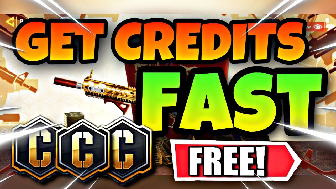 How to get credits fast in cod mobile || Fast and EASY WAY get credits ...