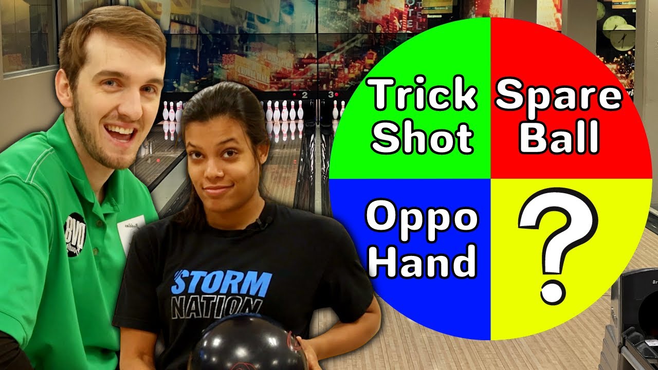Spin The BOWLING Wheel Challenge!! - YouTube