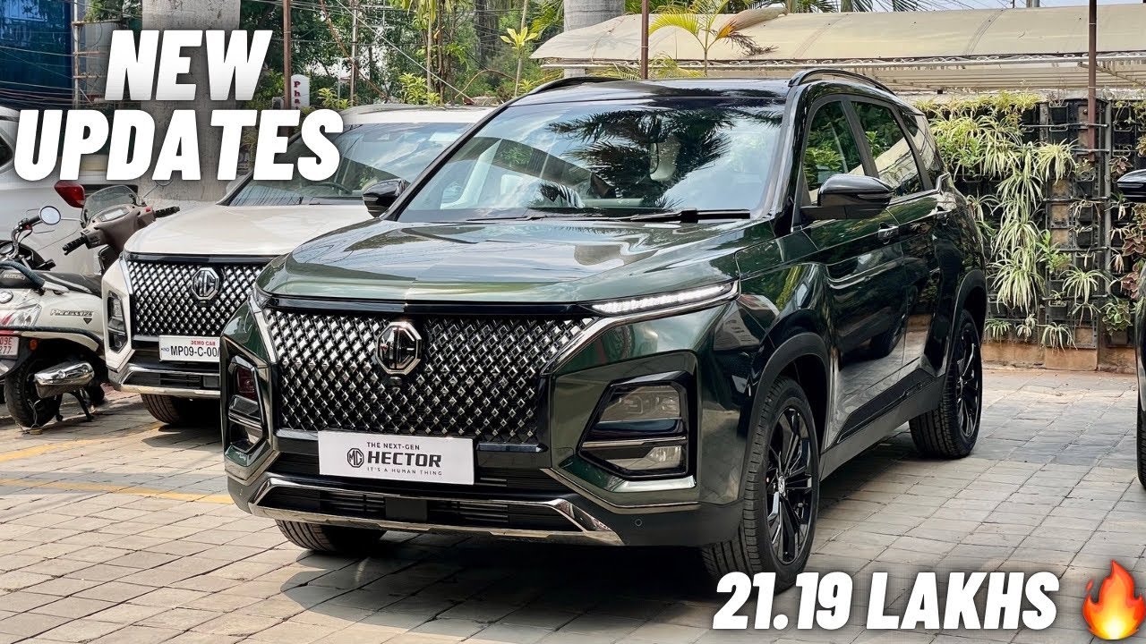 Ab Dark Editon Ki Chutti 😎 2024 MG Hector 100 Year Limited Green Editon ...
