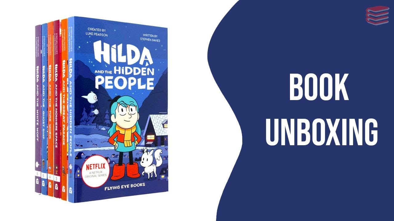 Hilda Netflix Original Series 6 Book Set Collection By Stephen Davies ...