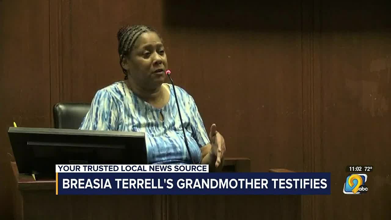 Breasia's grandmother testifies at Dinkins murder trial - YouTube