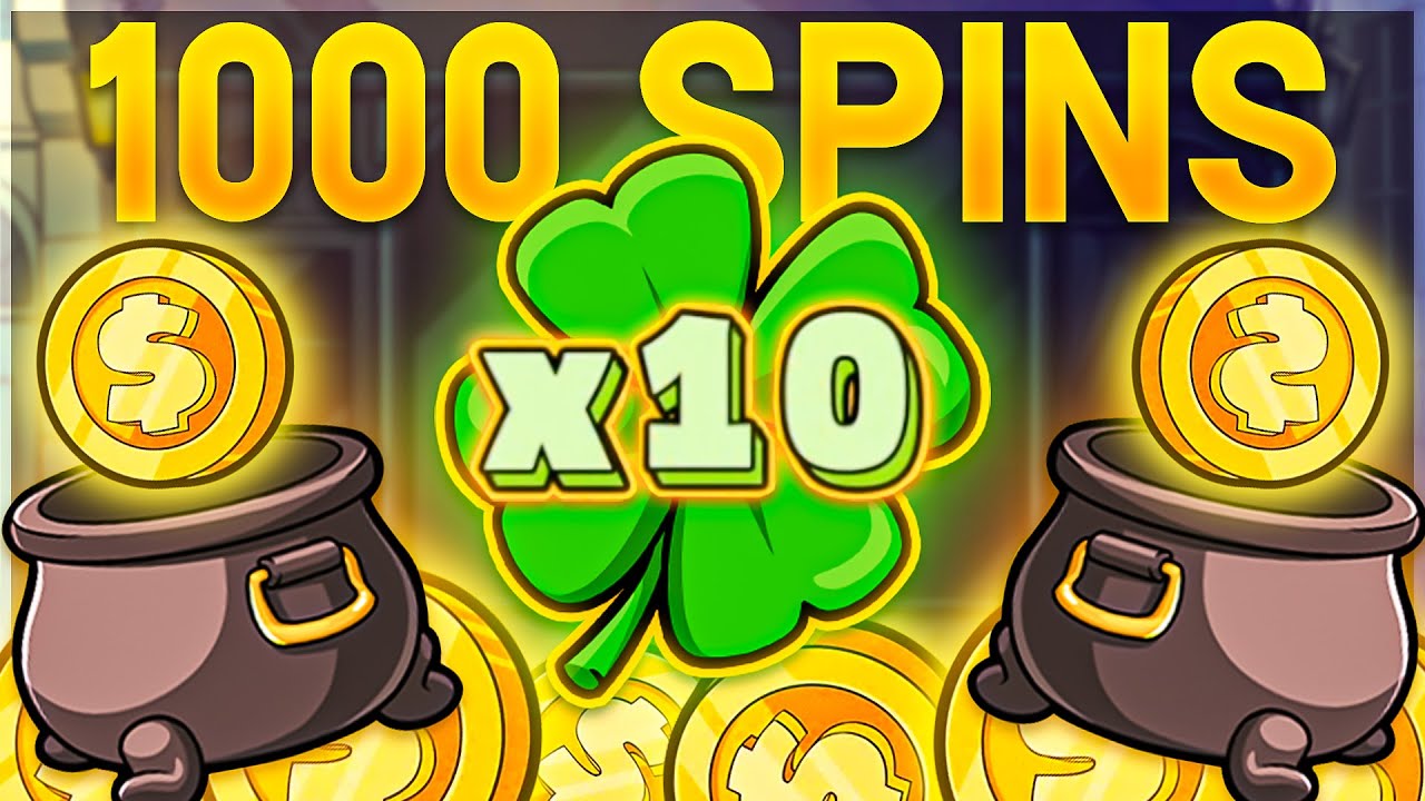 1000 SPINS On LE BANDIT SLOT!! (10X MULTI CLOVER) - YouTube