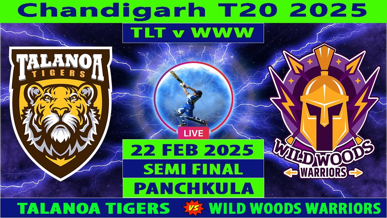 Talanoa Tigers vs Wild Woods Warriors Live | TLT vs WWW Live | Semi ...
