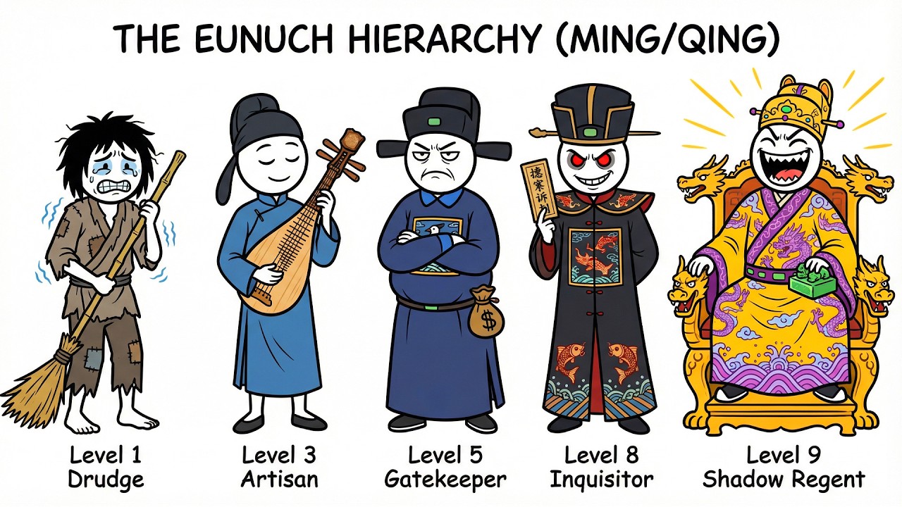 The 9 Levels of a Chinese Eunuch Explained - YouTube