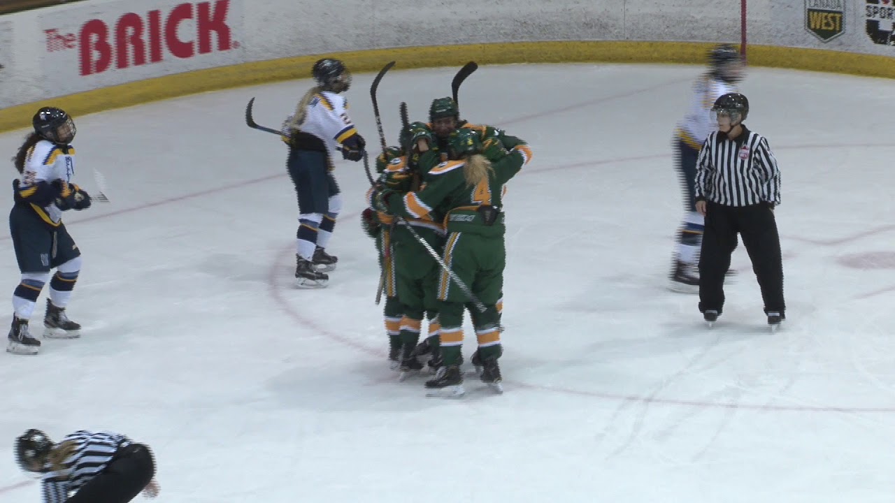 Highlights: Pandas Hockey vs University of Lethbridge Pronghorns Oct ...