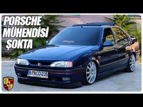 PORSCHE DETAYLI RENAULT 19 İNCELEME