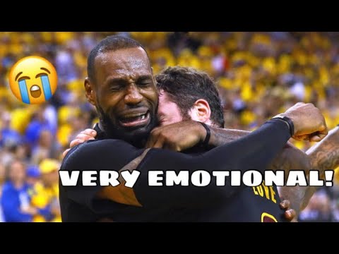 NBA PLAYERS CRYING! *VERY EMOTIONAL (TRY NOT TO CRY) - YouTube