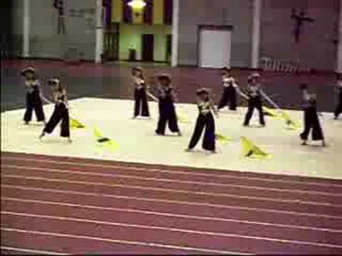 2008 LSU colorguard - Lose My Breath - YouTube