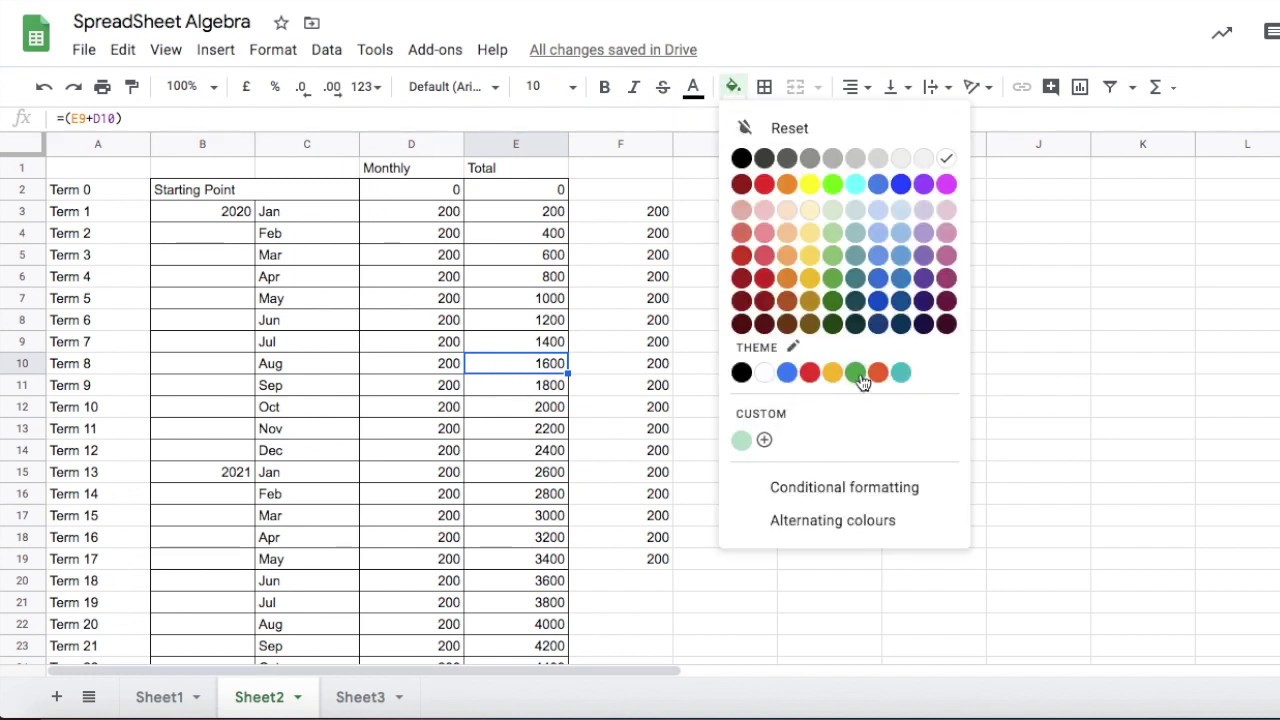 Spreadsheet Algebra: A bit of fun with Spreadsheet [I am no expert but ...