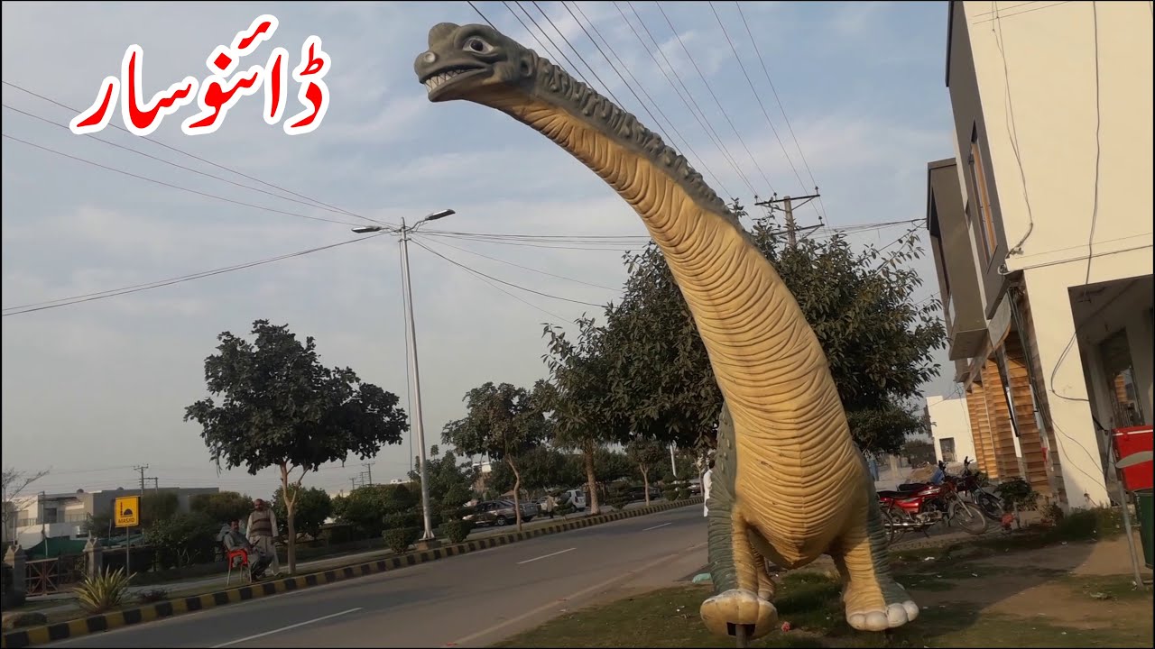 Dinosaur In Park | Pakistani Family Vlogs | Village Life | Pak Village ...