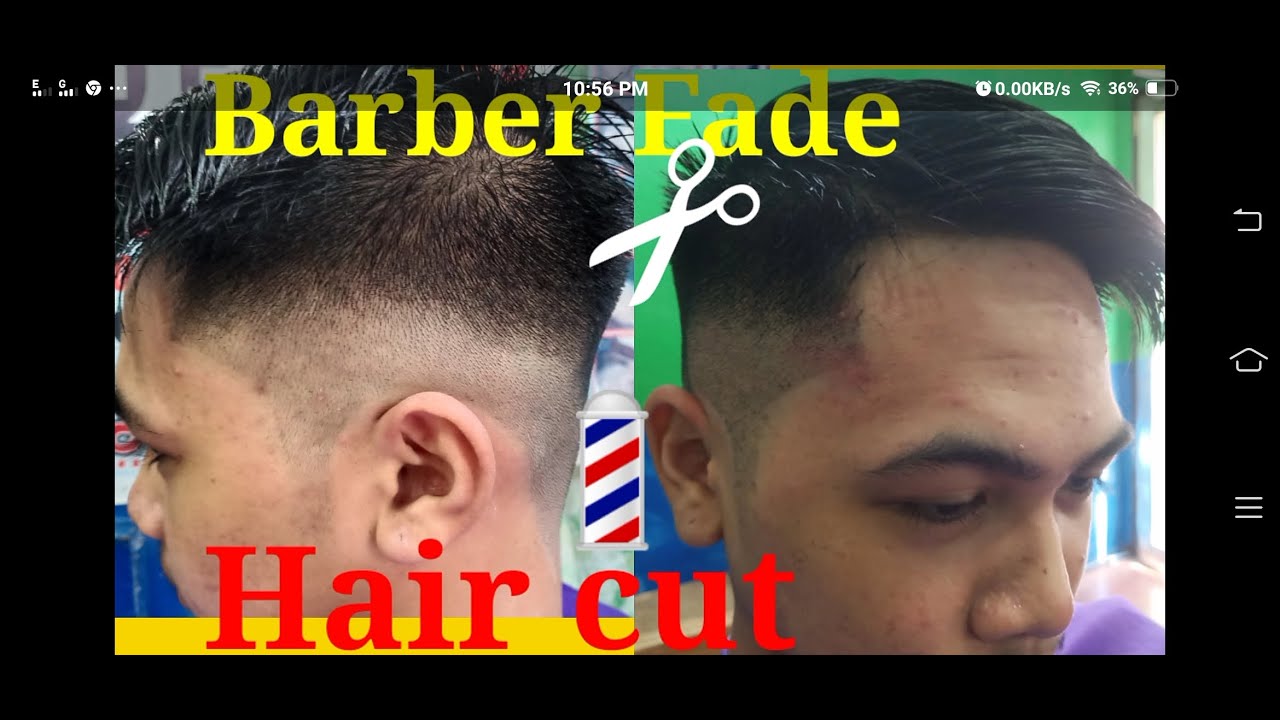Paano mag gupit ng ( Barber Fade Hair Cut ) basic tutorial for beginner ...