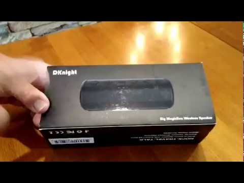 DKnight Big Magic Box Bluetooth Speaker Review - YouTube