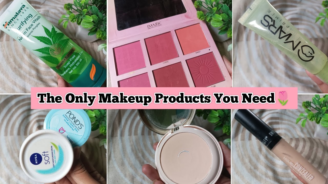 The Only Makeup Products You Need🌷 | ESSENTIAL MAKEUP PRODUCTS | - YouTube