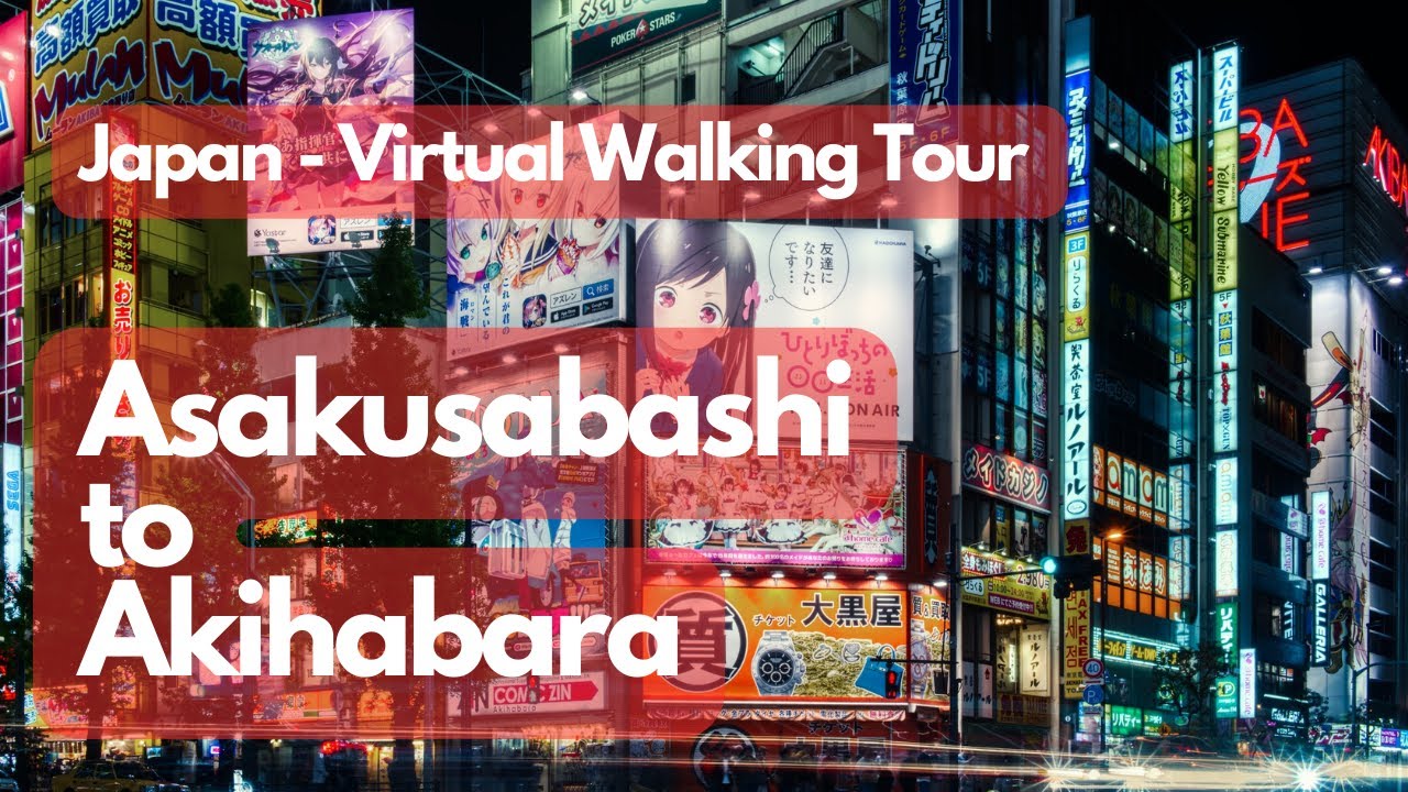 Tokyo Virtual Walking Tour | Asakusabashi to Akihabara Station | Japan ...