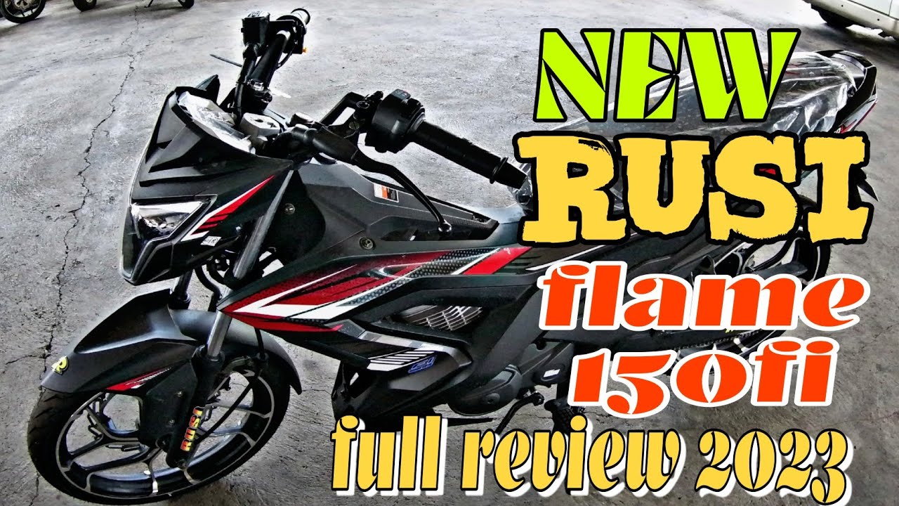 Rusi flame 150fi 2023 | Full review ito na ang hinihintay ng lahat ...
