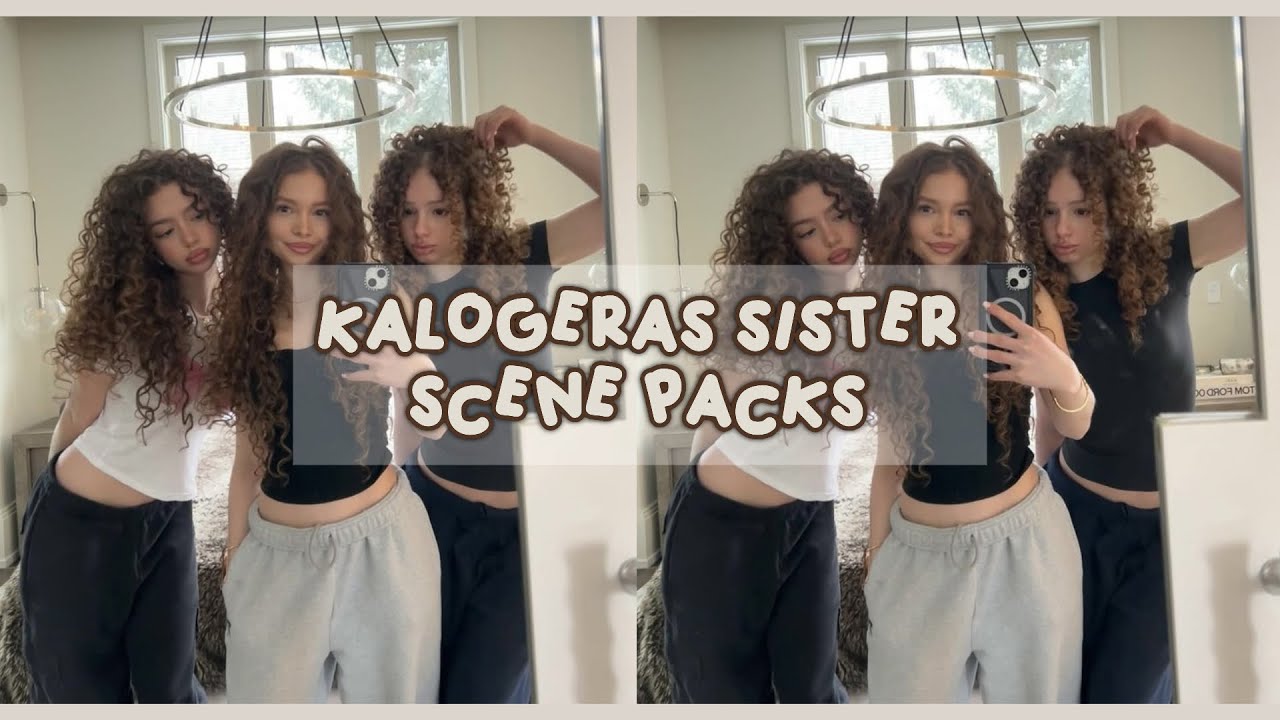 kalogeras sister laughing scene packs // part 1 𝜗𝜚⋆₊˚ - YouTube