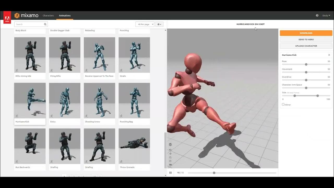 【EasyMMD】 Playing Mixamo animations on MMD models - YouTube