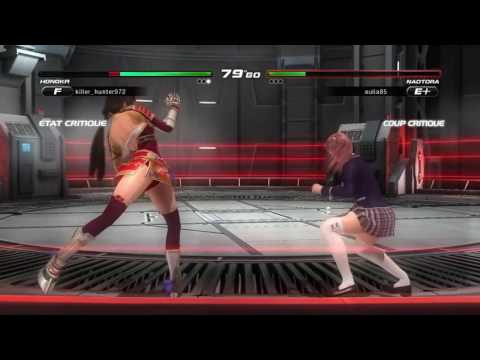 DEAD OR ALIVE 5 Last Round honoka gameplay