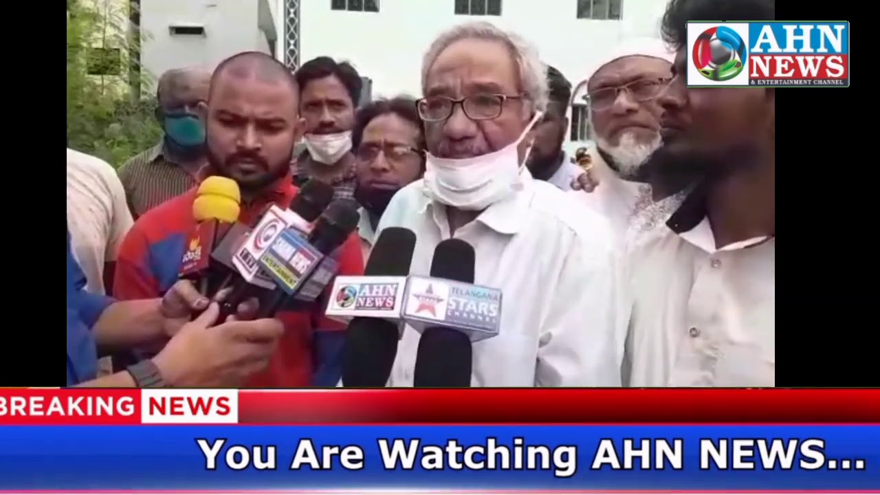 CPI Leader And Ex MP Aziz Pasha Visits Amberpet Qadri Bagh Graveyard ...