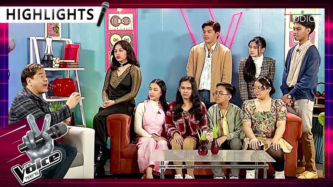 Coach Martin divided his Teen Artists into two groups | The Voice Teens ...