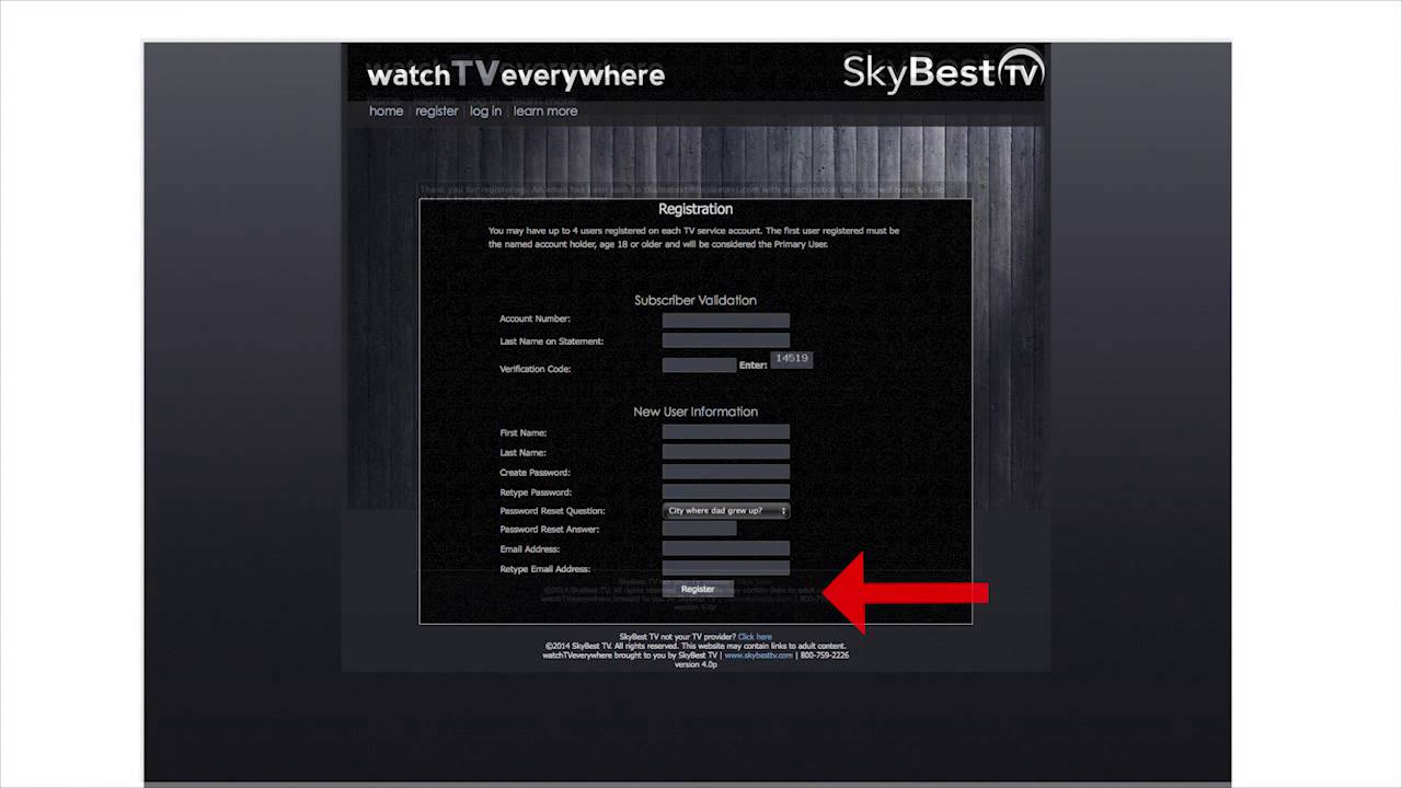Watch TV Everywhere Instructional Guide |SkyBest TV | SkyLine/SkyBest ...