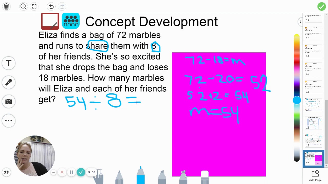 EngageNY Module 3, Lesson 15 (Grade 3) - YouTube