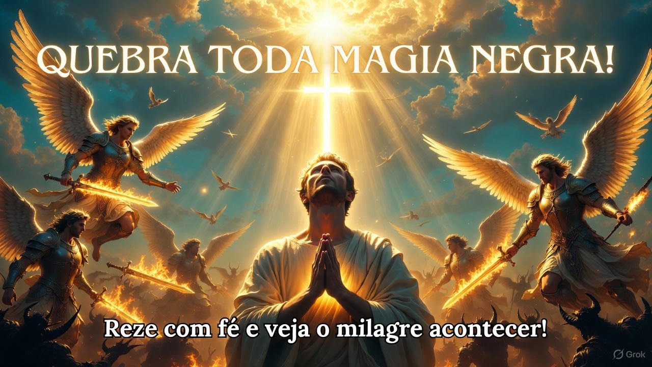 “Esta Oração Quebra Toda Magia Negra e Abre os Caminhos — Reze com Fé ...