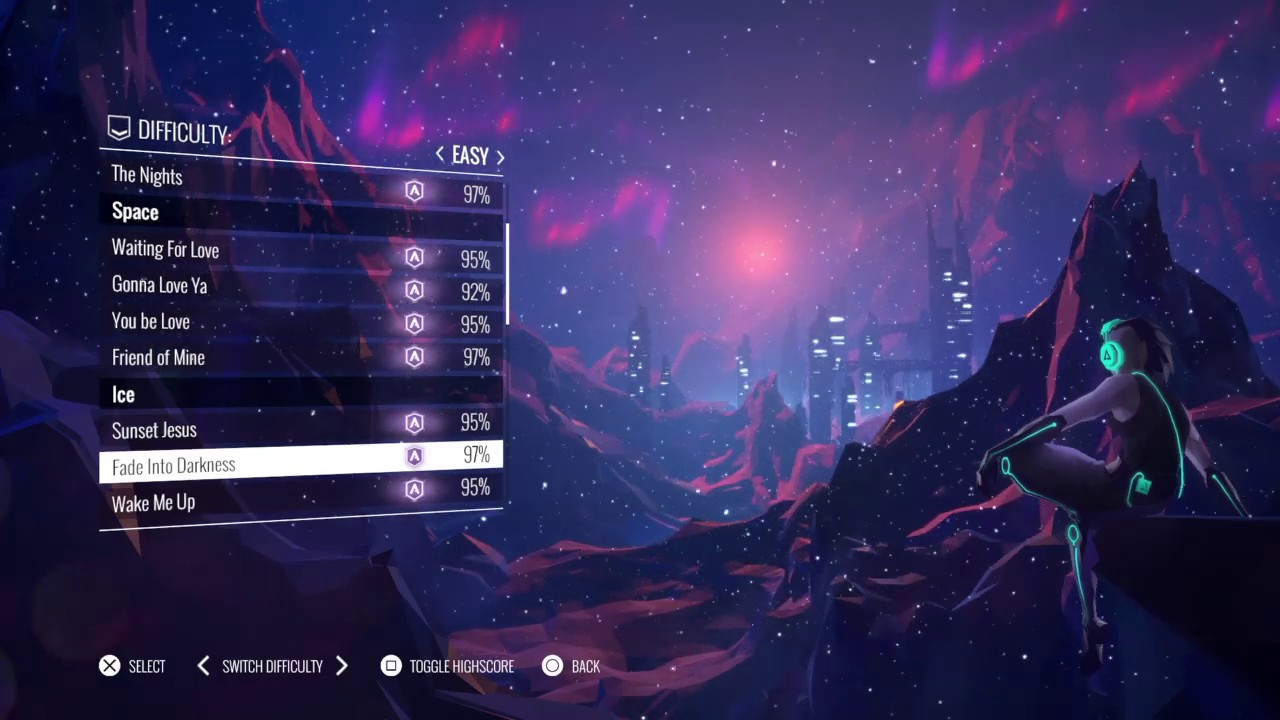 AVICII Invector: all tracks/songs in the game - YouTube