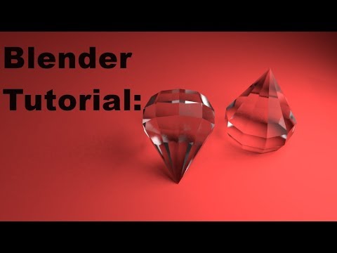 Blender Tutorial: Creating realistic Diamond - YouTube