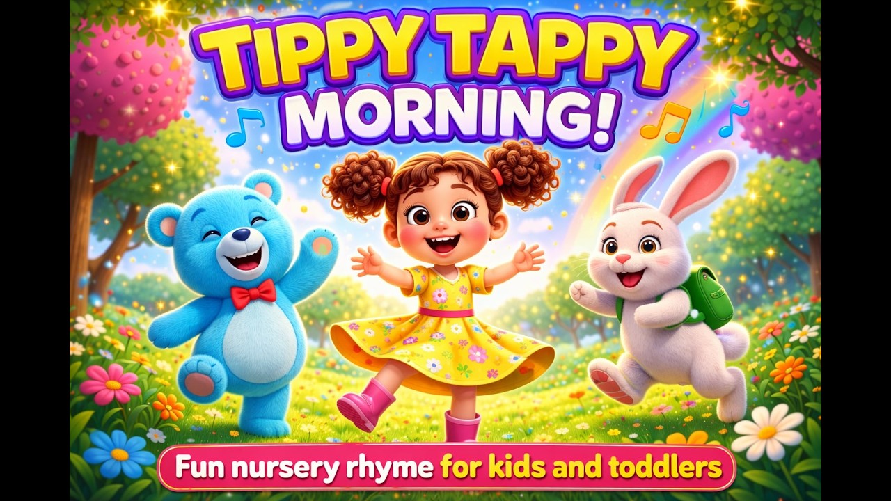 Tippy Tappy Morning 🌞 | Fun Wake Up Song for Kids and Toddlers ...