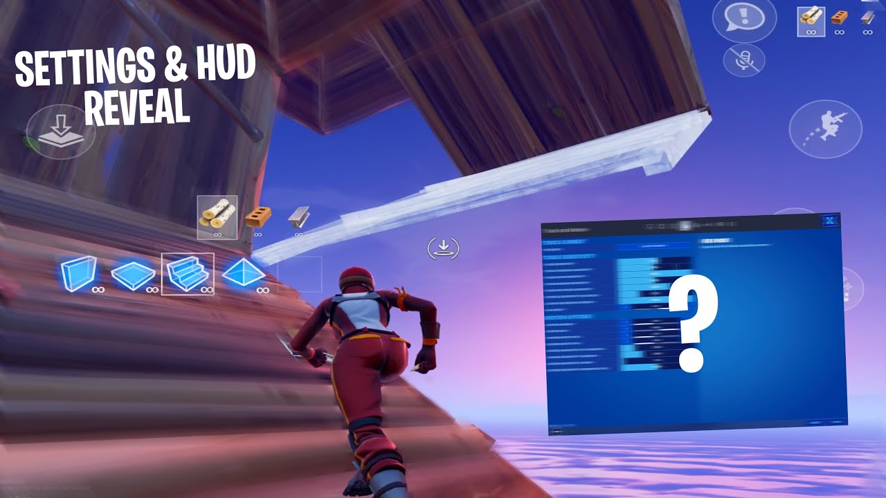 The BEST Fortnite Mobile Settings & HUD (6 Finger Claw) iPad Air 3 ...