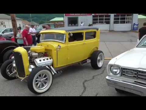 Hot Rod at Beaver Falls PA Annual Car Show 2018. - YouTube