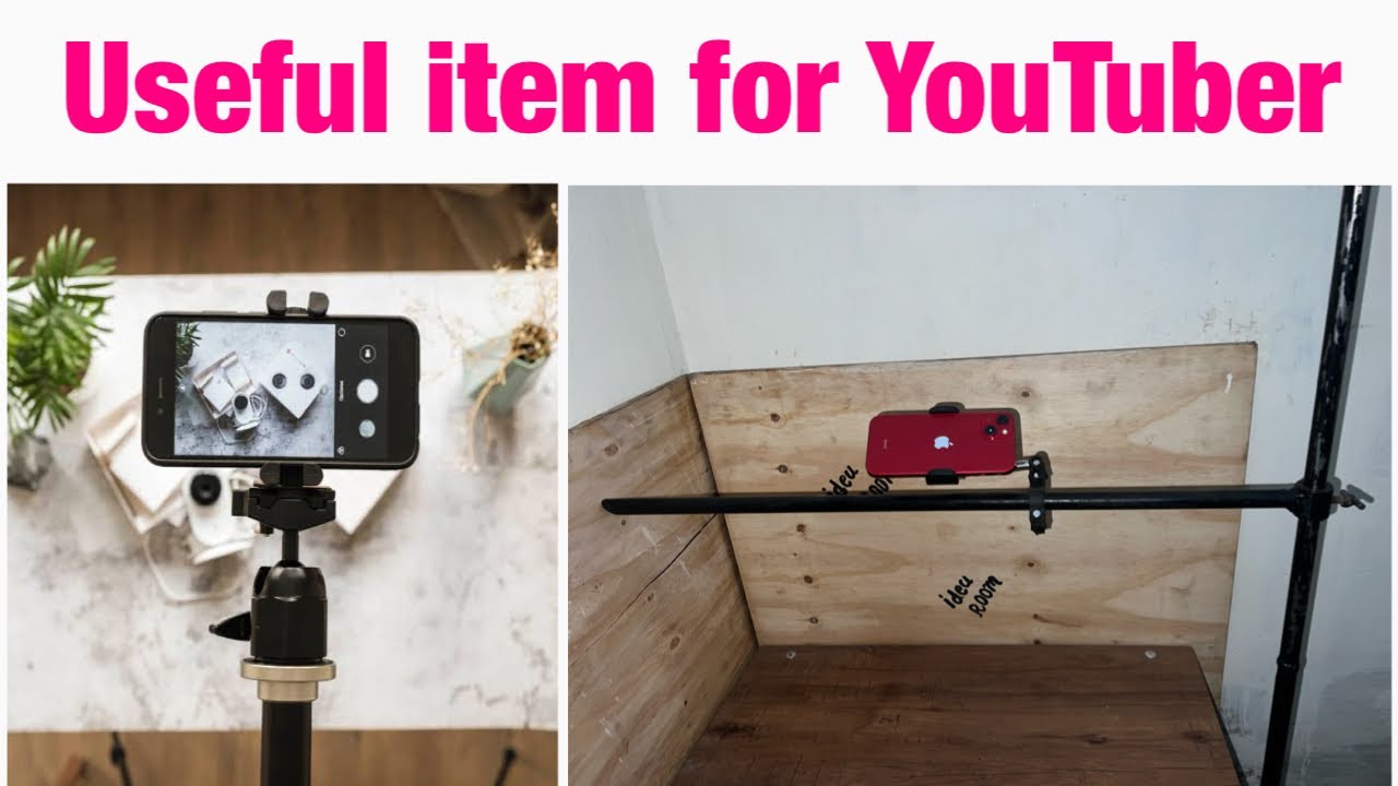 How to make a cheap stand for top down multi-angle shooting. mobile ...