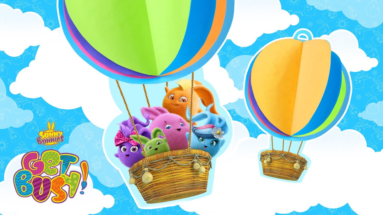 SUNNY BUNNIES - How to Make an Air Balloon | GET BUSY COMPILATION ...
