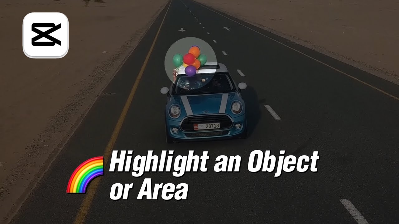 How to Highlight an Object or Area in CapCut PC | Two Easy Ways - YouTube