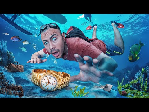 DENİZİN ALTINDA KAYIP EŞYALARI TOPLADIM!!