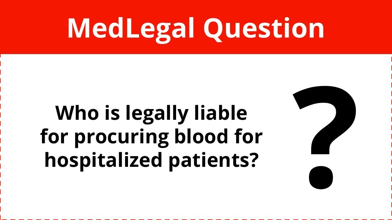 The Big MedLegal Question | Medical Law Cases - For Doctors - YouTube