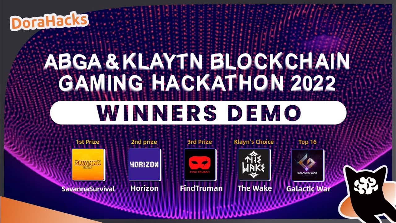 ABGA & KLAYTN Blockchain Gaming Hackathon 2022 Winners & Runner-ups ...