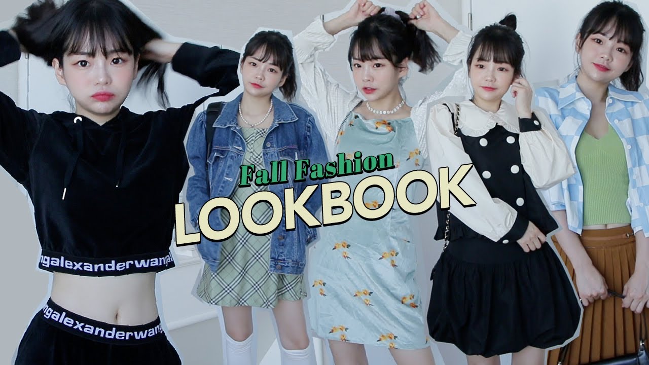 CASUAL FALL OUTFITS 🍁Korean Fashion Lookbook - YouTube