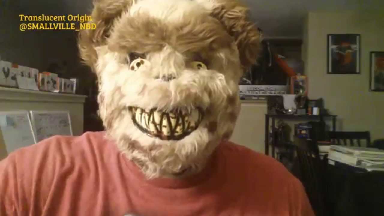 Halloween 2015: "Killer Bear" Adult Mask - YouTube