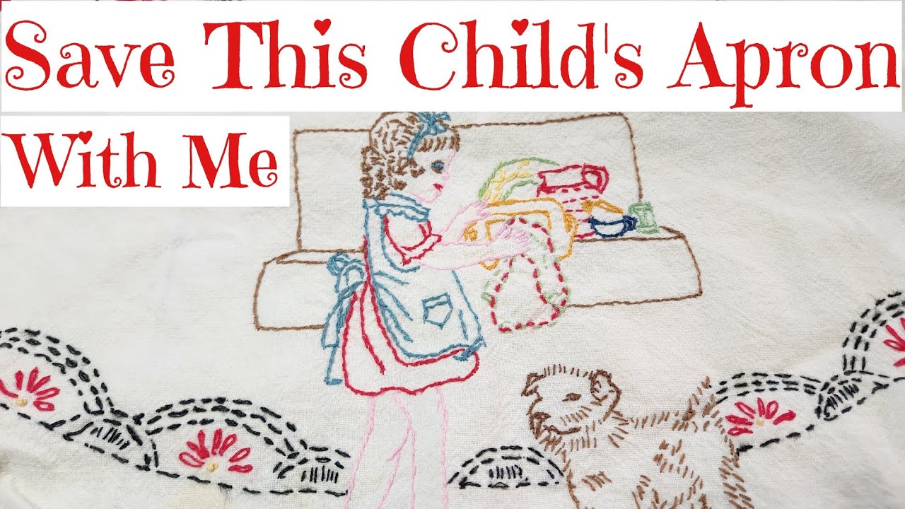 Save This Child's Apron With Me - Simplicity 8916 (4/23/24) - YouTube