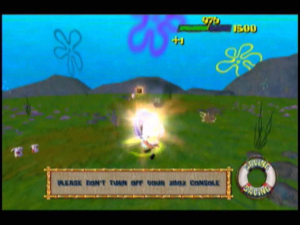 Spongebob Squarepants: The Movie video game (Xbox) gameplay - YouTube