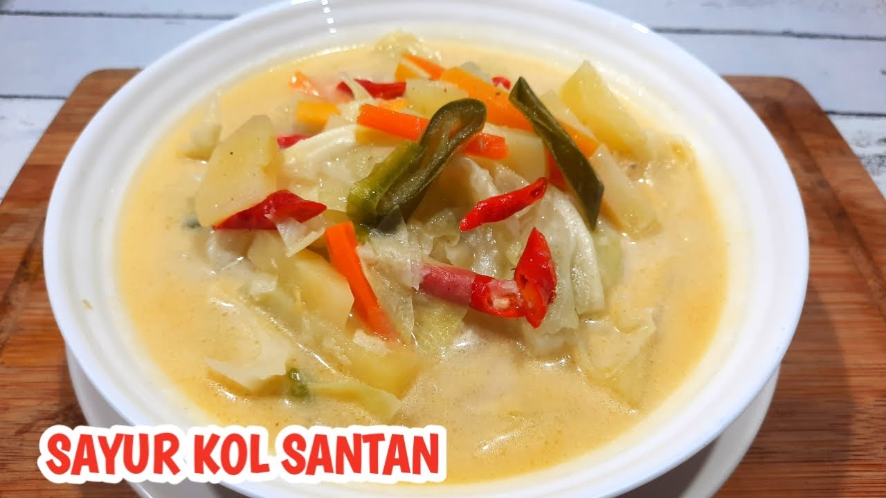UNTUNG INGAT RESEP NENEK SAYUR KOL MASAK SANTAN UNTUK LENGKAPI MAKAN ...